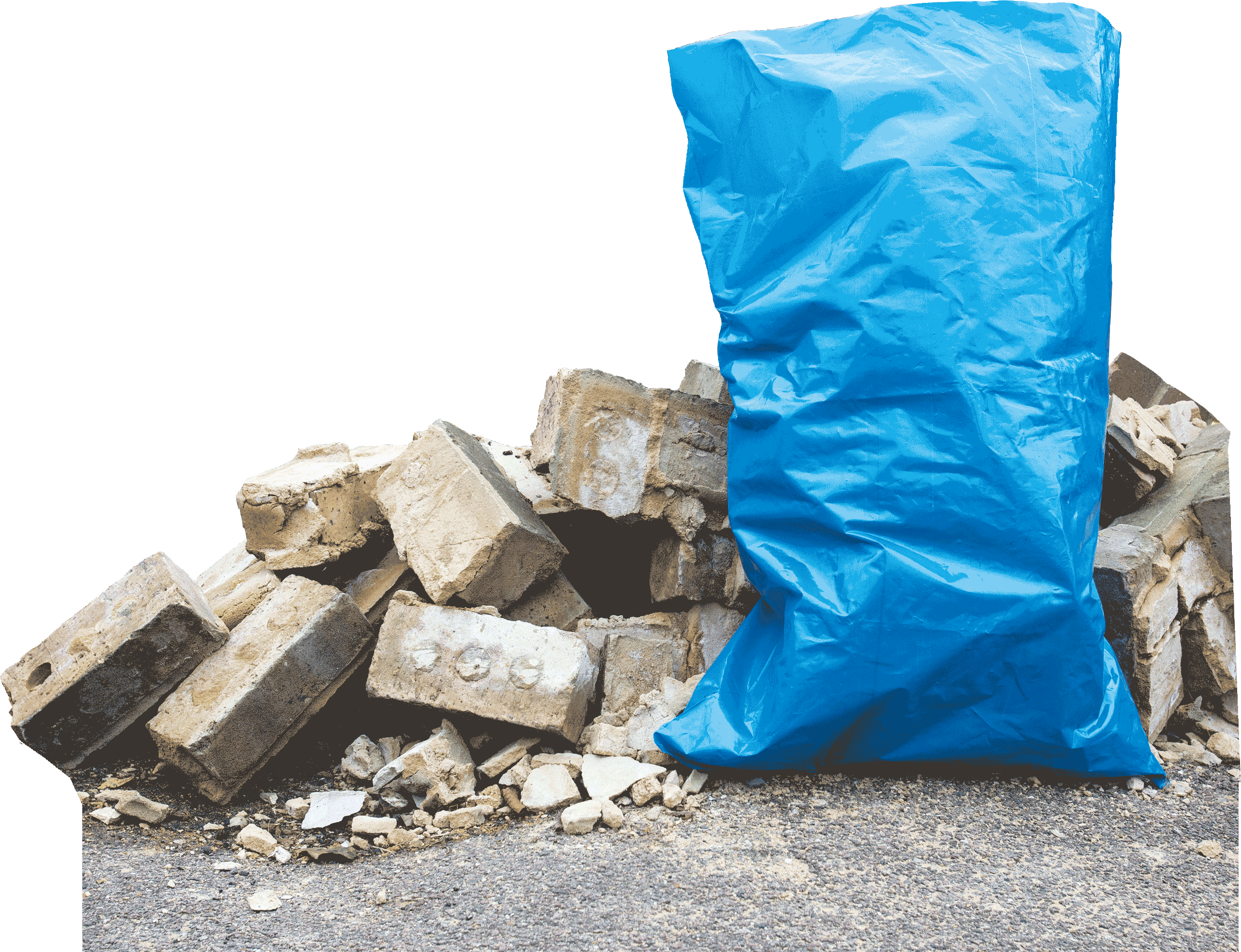 Blue 60 Litre Rubble Sack - Next Working Day Delivery