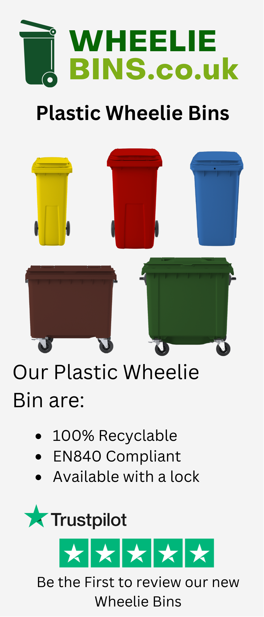 Plastic Wheelie Bins