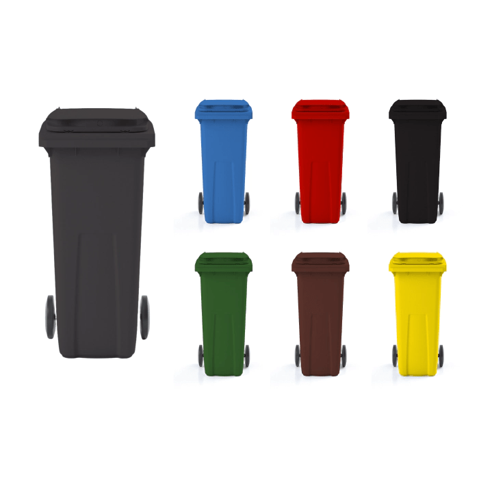140 Litre Wheelie Bins In Pallet Quantity